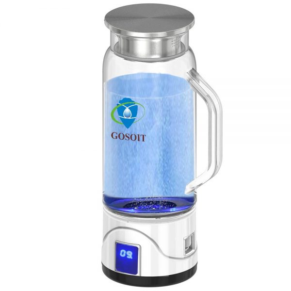 GOSOIT - Hydrogen Alkaline Water Maker US Proton Membrane, 800-1200 PPB - Hydrogen Water ...